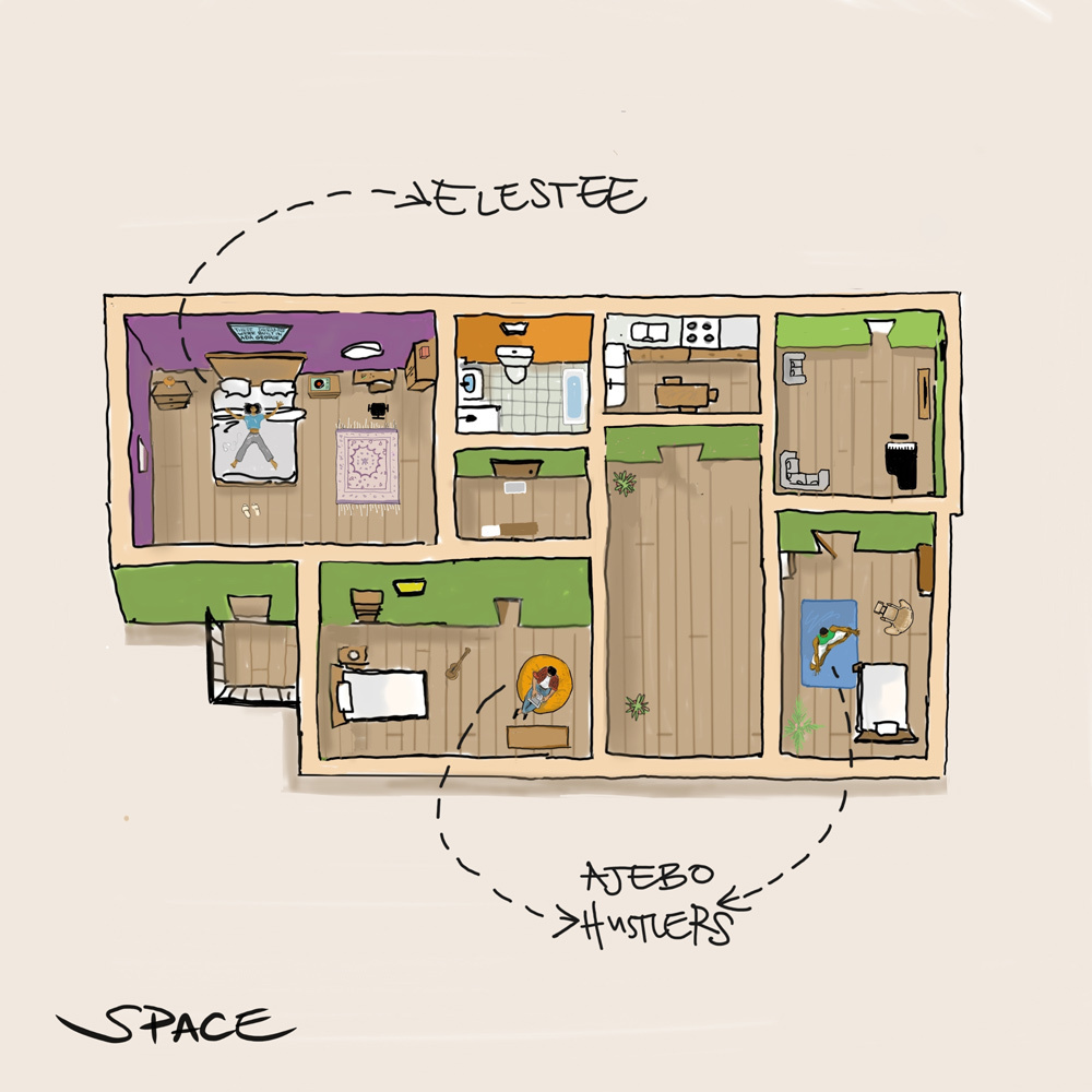 EGA DISTRO | ELESTEE - SPACE FT. AJEBO HUSTLERS